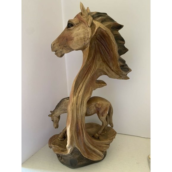 Cracker Barrel | Accents | Horse Bust Cracker Barrel Figure With Horse ...